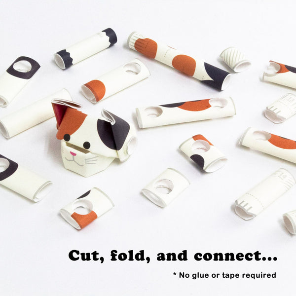 Calico - Paper Craft Kit - GiftyKitty
